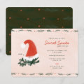 Secret Santa Party Gift Exchange Swap Invitation | Zazzle