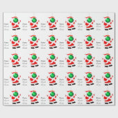 Secret Santa Wrapping Paper | Zazzle