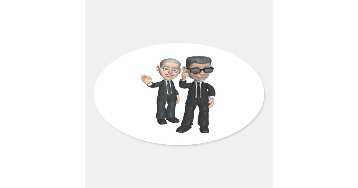 Secret Service Oval Sticker | Zazzle