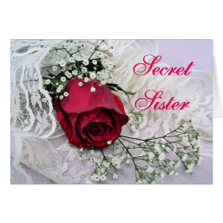 Secret Sister Cards | Zazzle