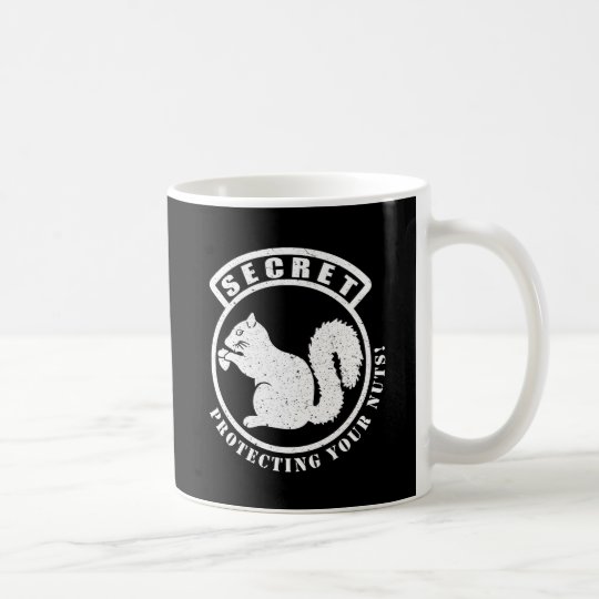Secret Squirrel Patch Protecting Your Nuts Coffee Mug | Zazzle.com