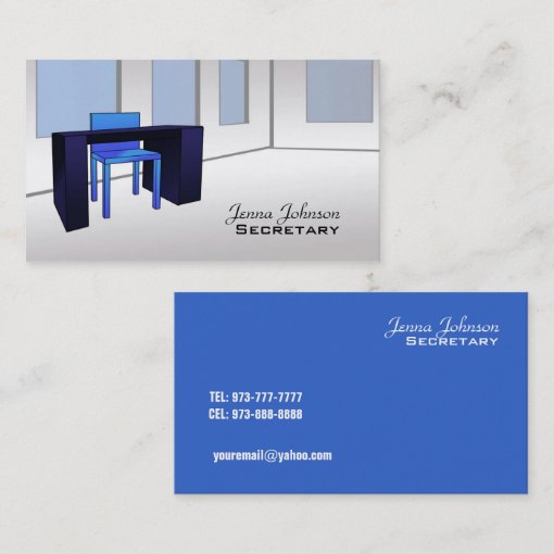 Secretary business cards | Zazzle