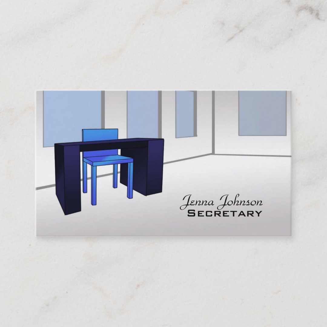 Secretary business cards | Zazzle
