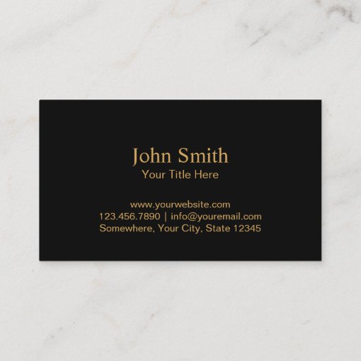 Security Bodyguard Gold Shield Monogram Modern Business Card | Zazzle