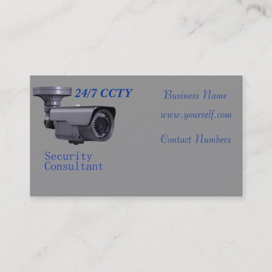 Security Business Card | Zazzle.com