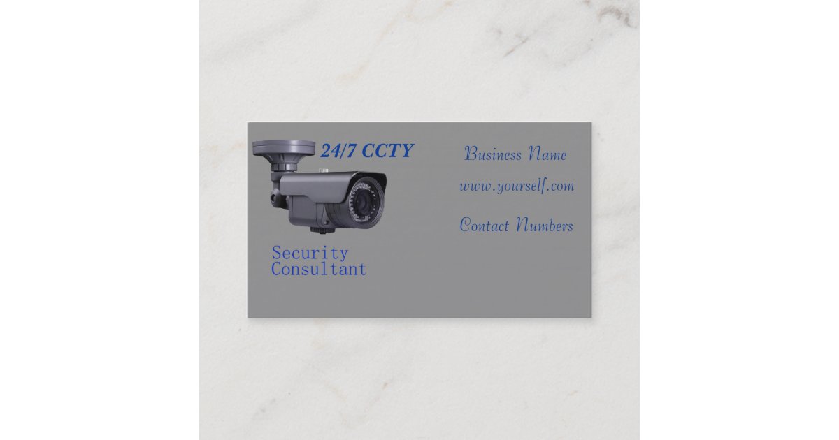 Security Business Card | Zazzle