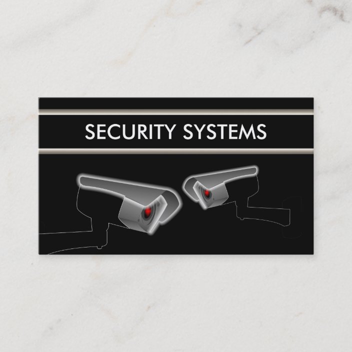 Security Business Cards | Zazzle.com
