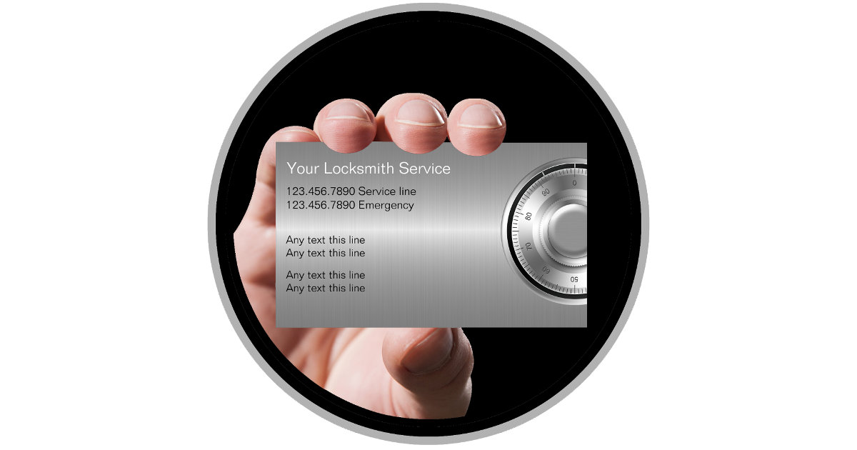 Security Business Cards | Zazzle