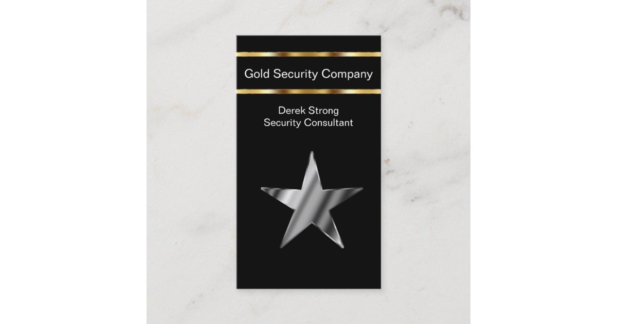 Security Business Cards | Zazzle