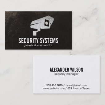 Security Camera Business Card | Zazzle