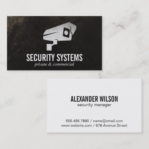 Security Camera Business Card | Zazzle