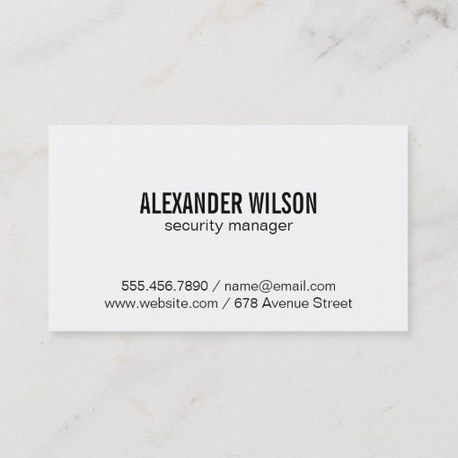 Security Camera Business Card | Zazzle