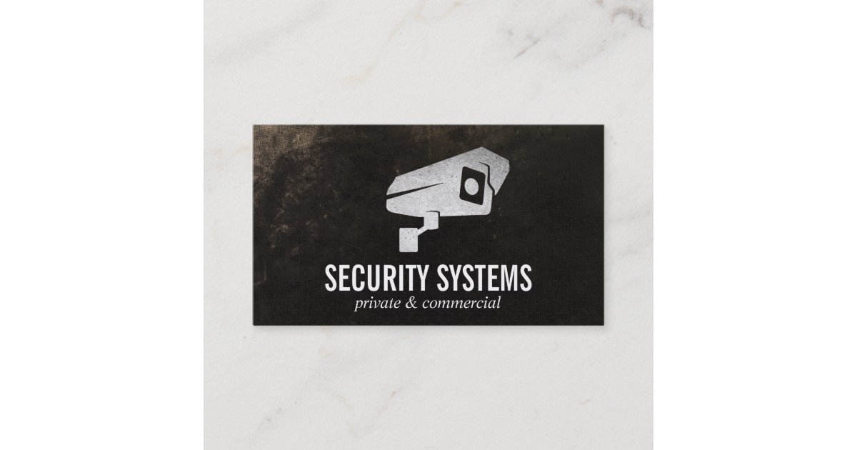 Security Camera Business Card | Zazzle