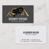 Security Camera | House Roof Business Card | Zazzle