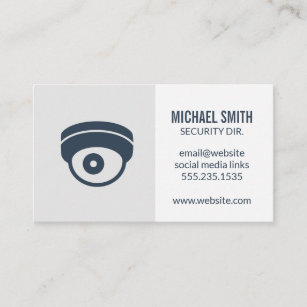 Security Camera Business Cards - Business Card Printing | Zazzle