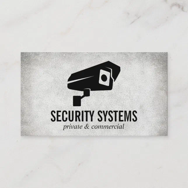 Security Camera (variation) Business Card | Zazzle