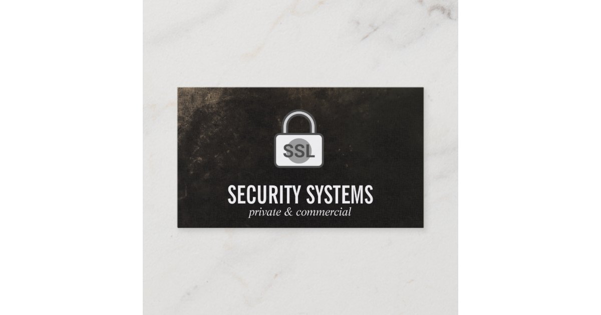 Security | Cyber Business Card | Zazzle