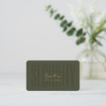 Security Engineer Cyber Army Green Modern Business Card | Zazzle