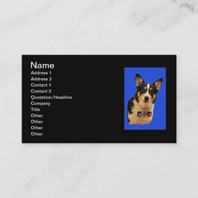 Security Guard Business Card | Zazzle