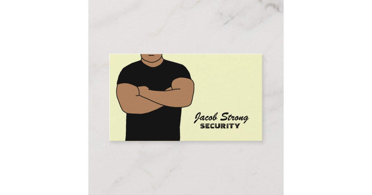 Security Guard Business Cards | Zazzle