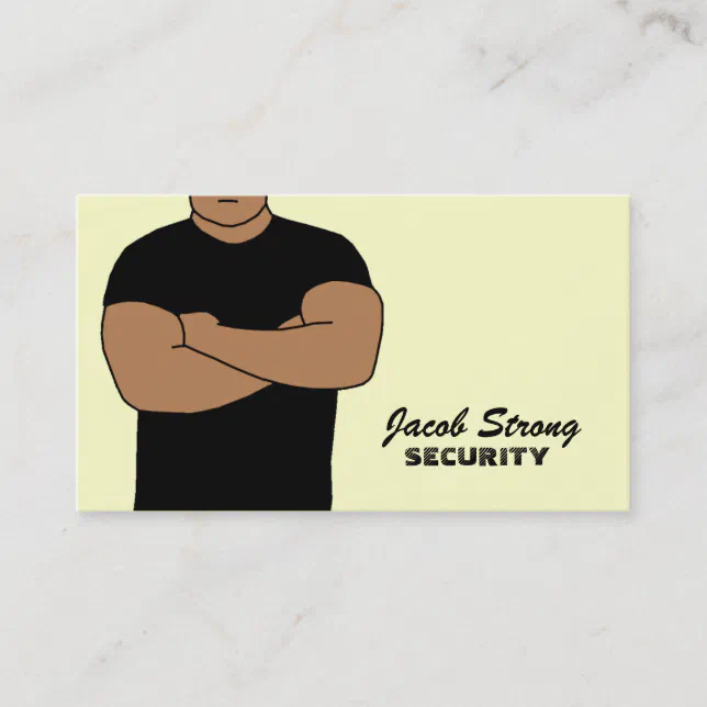 Security Guard Business Cards | Zazzle