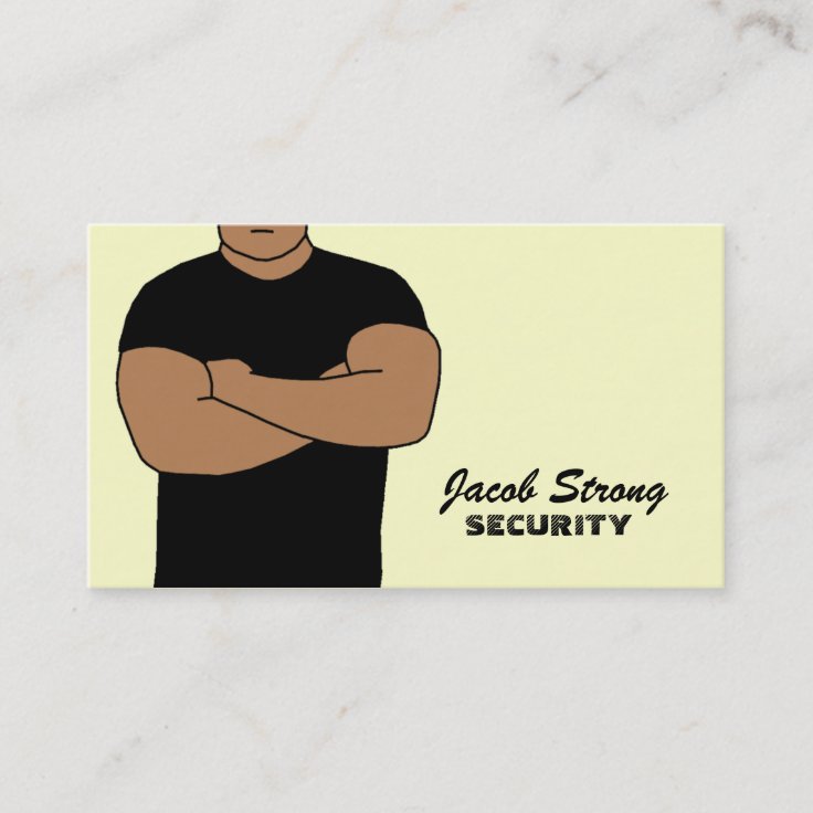 Security Guard Business Cards | Zazzle