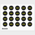 Security Guard For Security Staff Classic Round Sticker | Zazzle