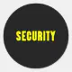 Security Guard For Security Staff Classic Round Sticker | Zazzle