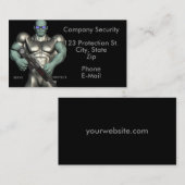 Security Guard Services Business Cards | Zazzle