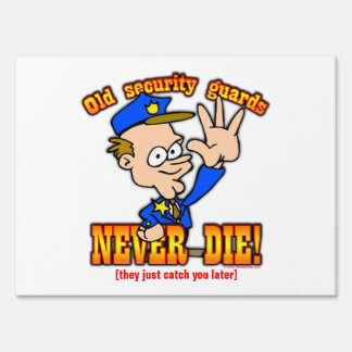 Security Yard Signs - Security Lawn Signs | Zazzle