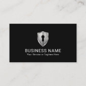 Security Keyhole Logo Professional Storage Service Business Card | Zazzle