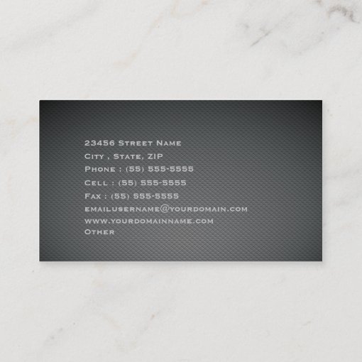 Security Service Business Business Card | Zazzle
