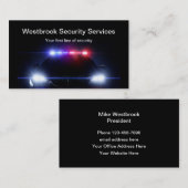 Security Services Modern Business Card | Zazzle