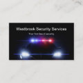 Security Services Modern Business Card | Zazzle