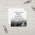 Security Services Modern Fingerprint Business Card | Zazzle