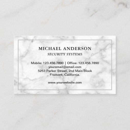 Security Solutions Surveillance System CCTV Camera Business Card | Zazzle