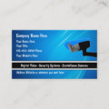 Security System Business Cards | Zazzle