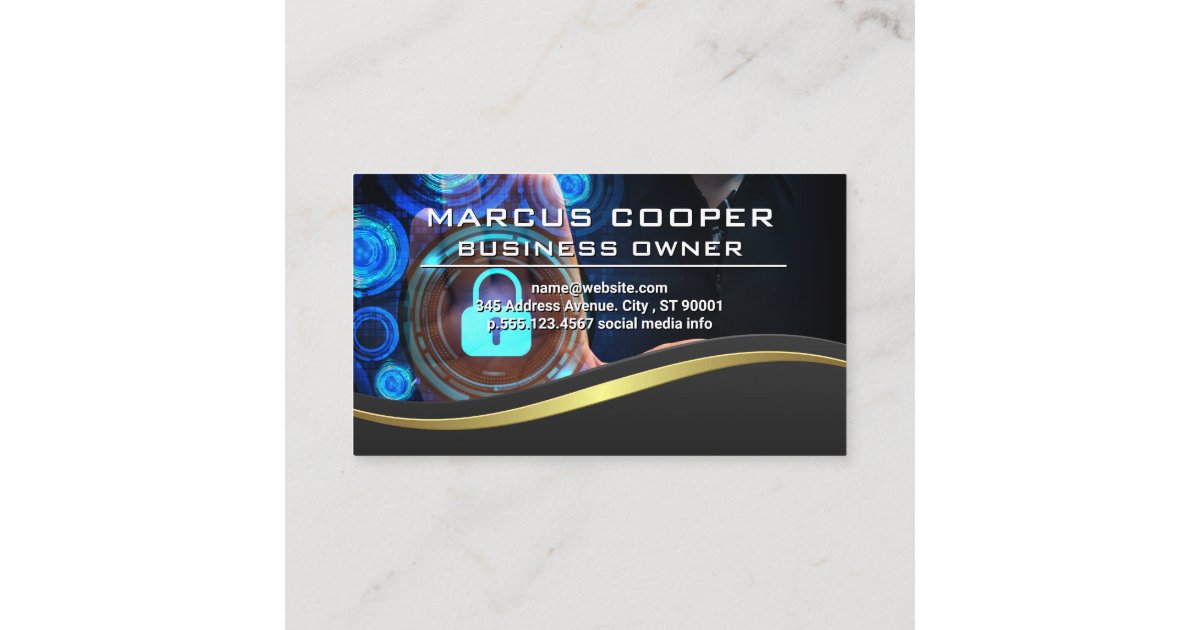 Security Systems | Home Safety Business Card | Zazzle