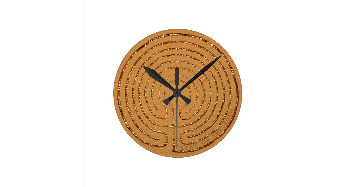 Sedona Movie Labyrinth Clock | Zazzle.com