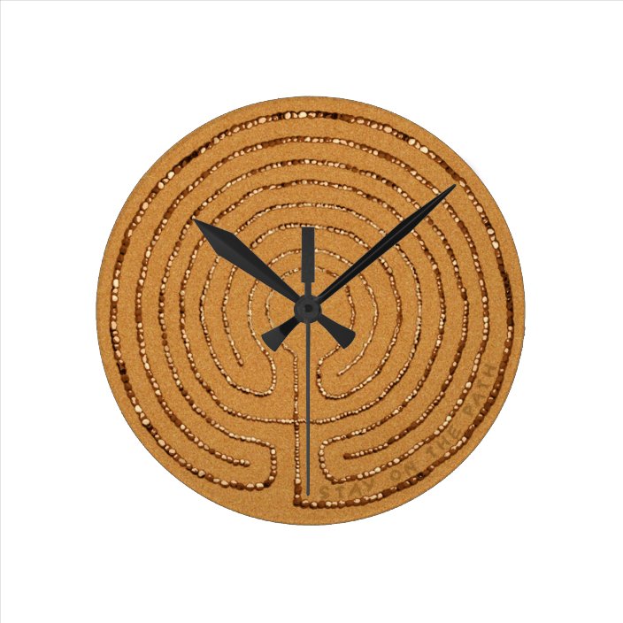 Sedona Movie Labyrinth Clock | Zazzle.com