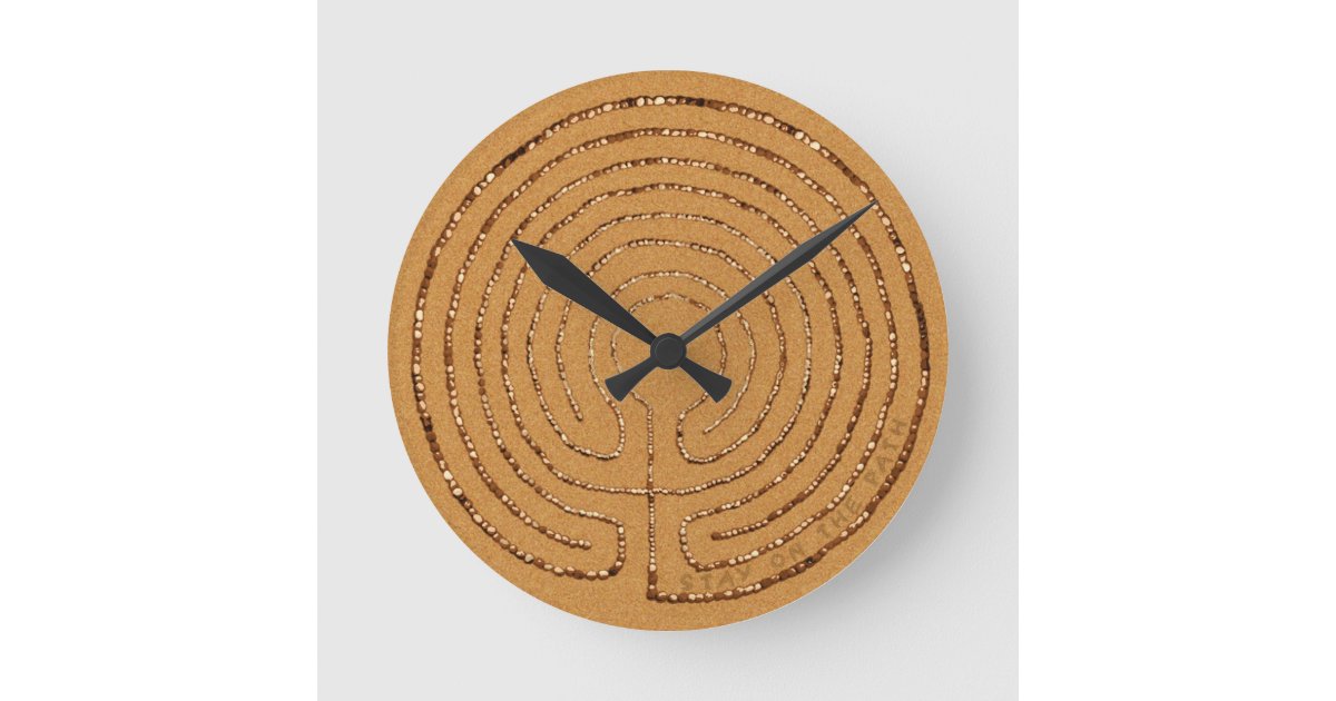 Sedona Movie Labyrinth Clock | Zazzle