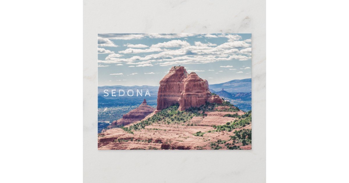 Sedona Red Rocks | Postcard | Zazzle