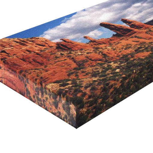 Sedona Red Rocks Wrapped Canvas | Zazzle