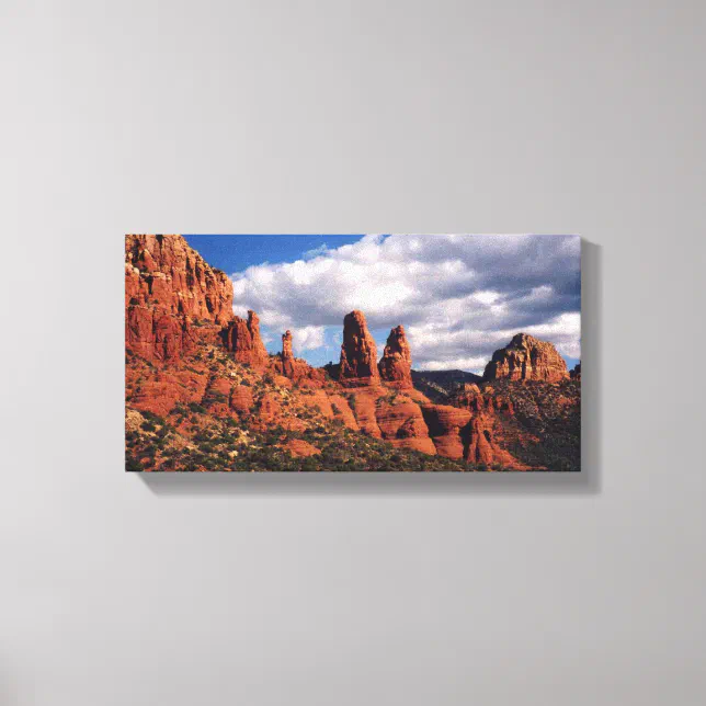Sedona Red Rocks Wrapped Canvas | Zazzle