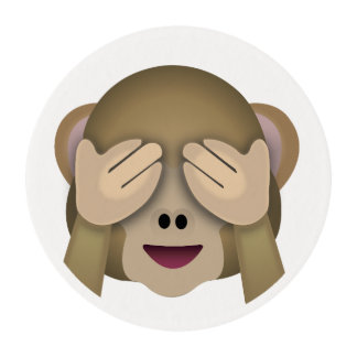 Monkey Covering Eyes Emoji Gifts on Zazzle