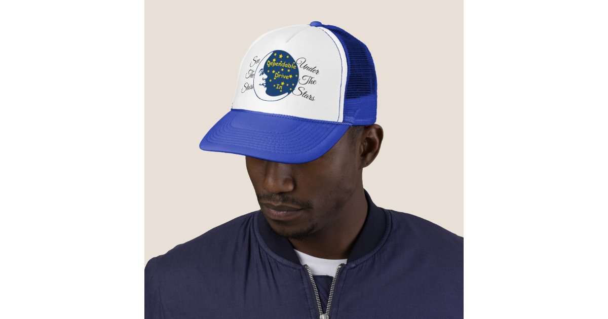 See The Stars Under The Stars Drive In Hat | Zazzle