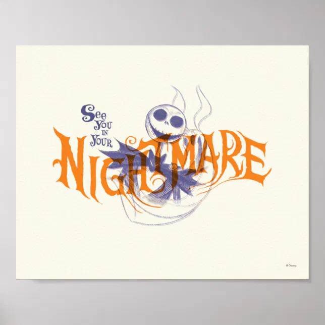 See You in Your Nightmare Poster | Zazzle