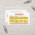 Seed Oil Allergy Card | Zazzle