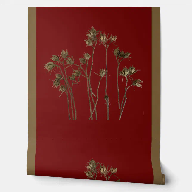 Seed Pods on a Wallpaper | Zazzle
