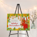 Seemantham welcome sign Sreemantham welcome sign | Zazzle